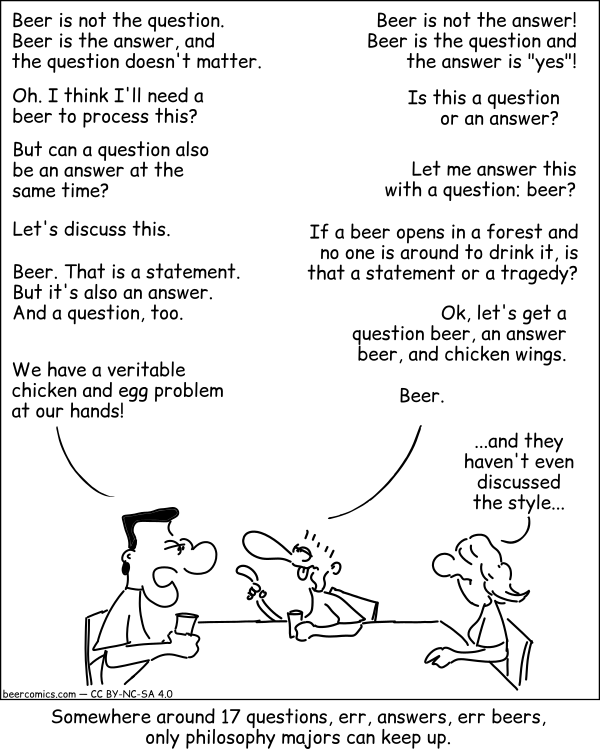 Beer Comics Question And Answer